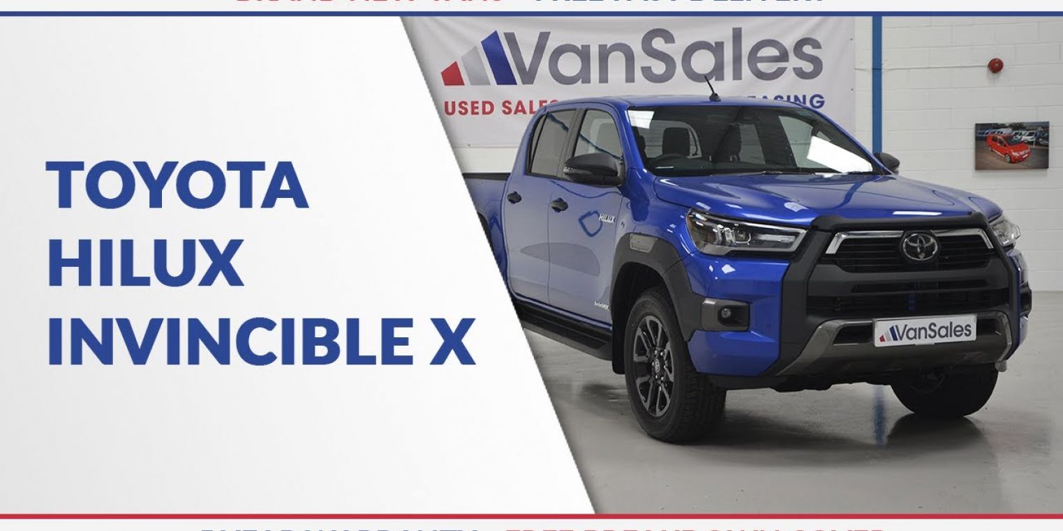 All You Need to Know About the Toyota Hilux Invincible X | Van Sales UK ...