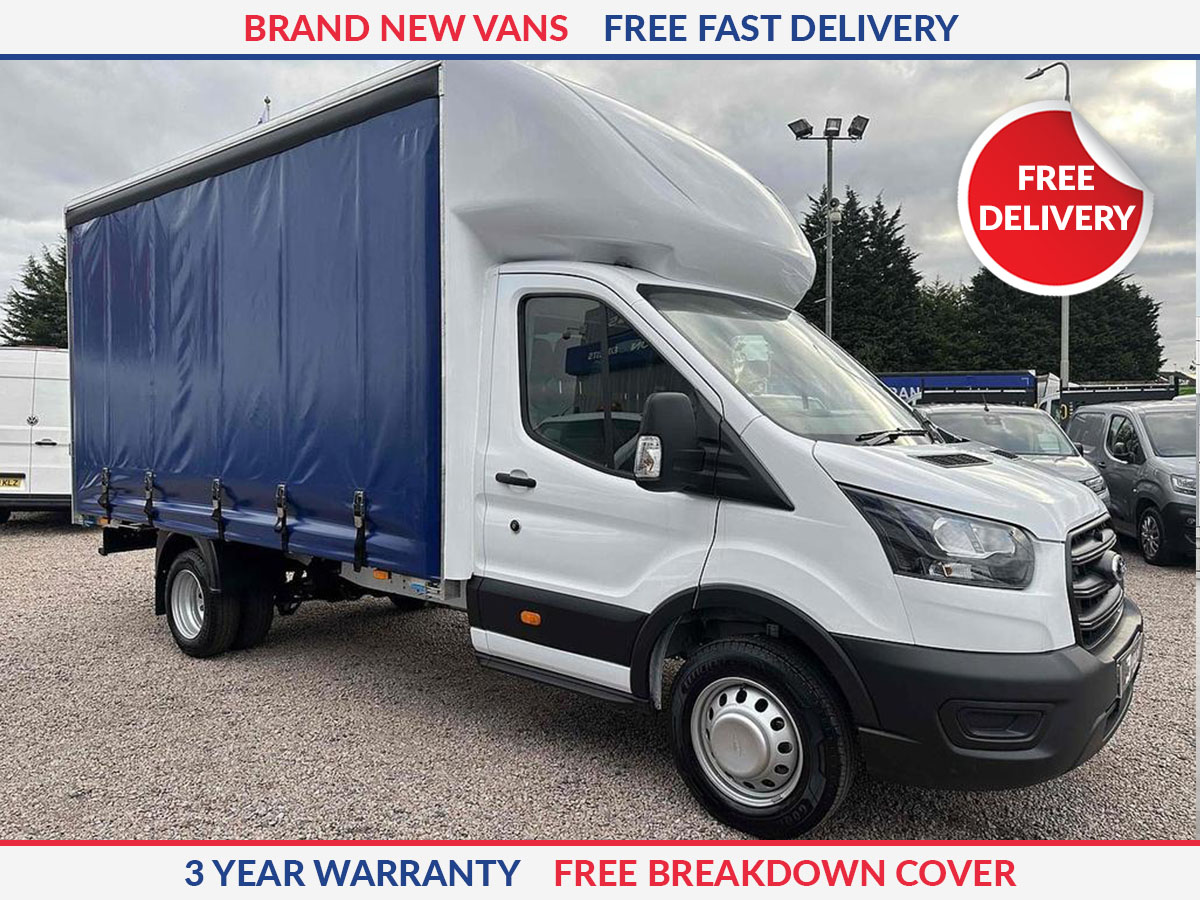 New Curtain Side Vans for Sale and Lease | Vanaways