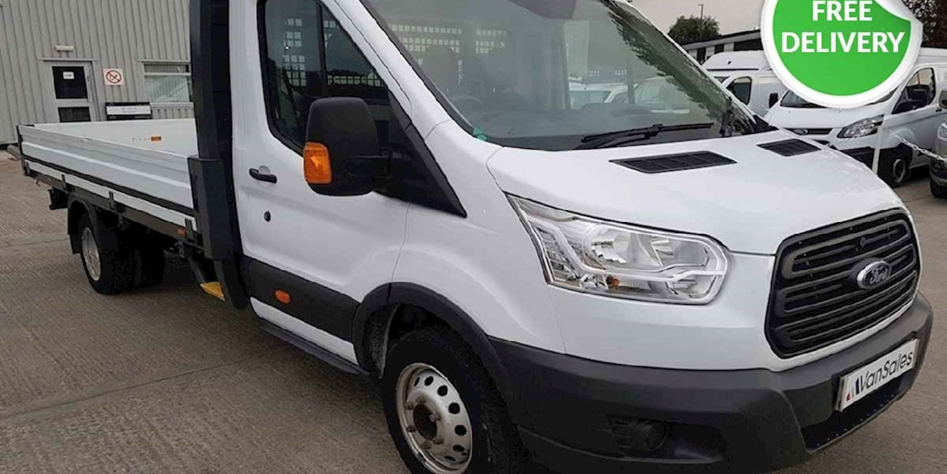 Ford E-Transit Electric Dropside Review | Vanaways I Van Deals UK ...