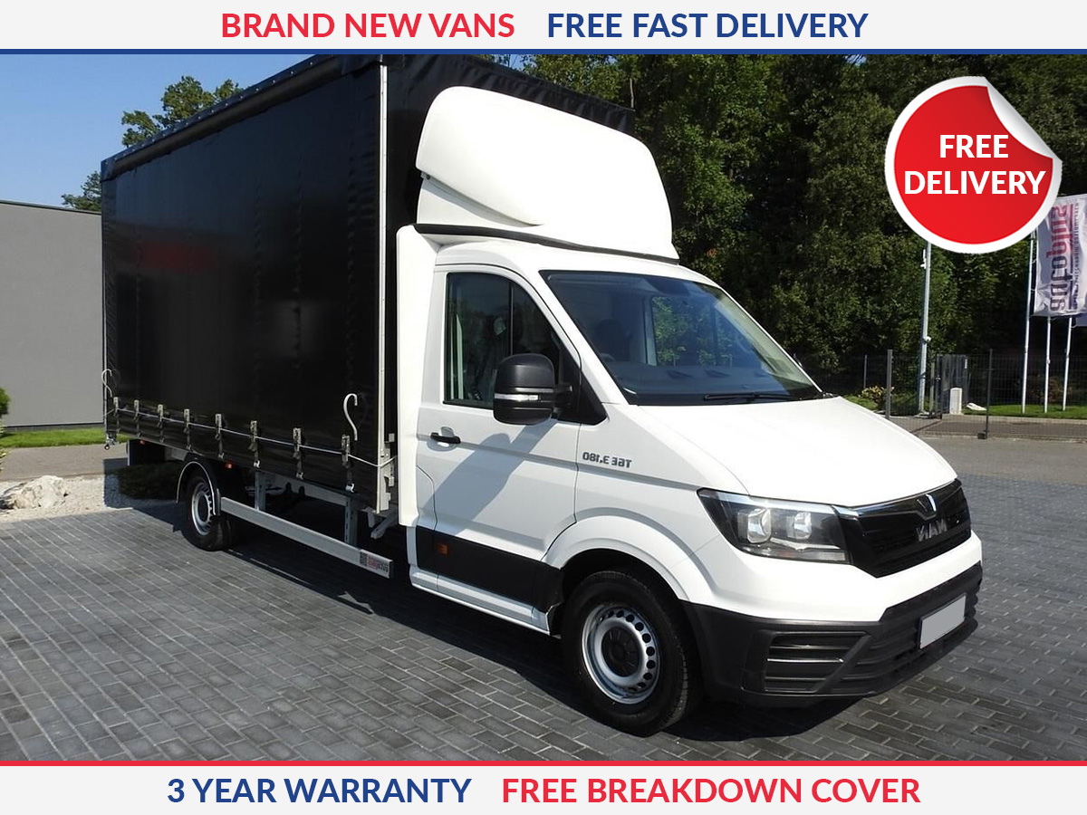 New Curtain Side Vans for Sale and Lease | Vanaways
