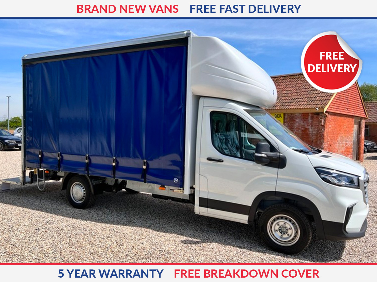 New Curtain Side Vans for Sale and Lease | Vanaways