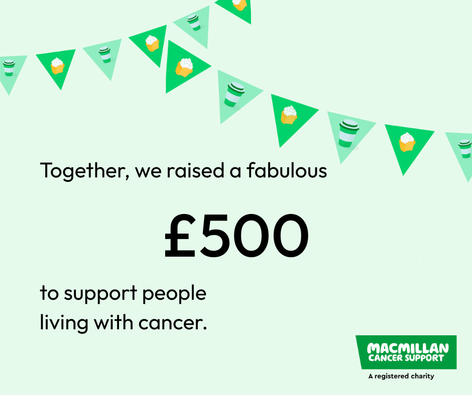 Vanaways Raises £500 for Macmillan Cancer Support at Annual Coffee ...