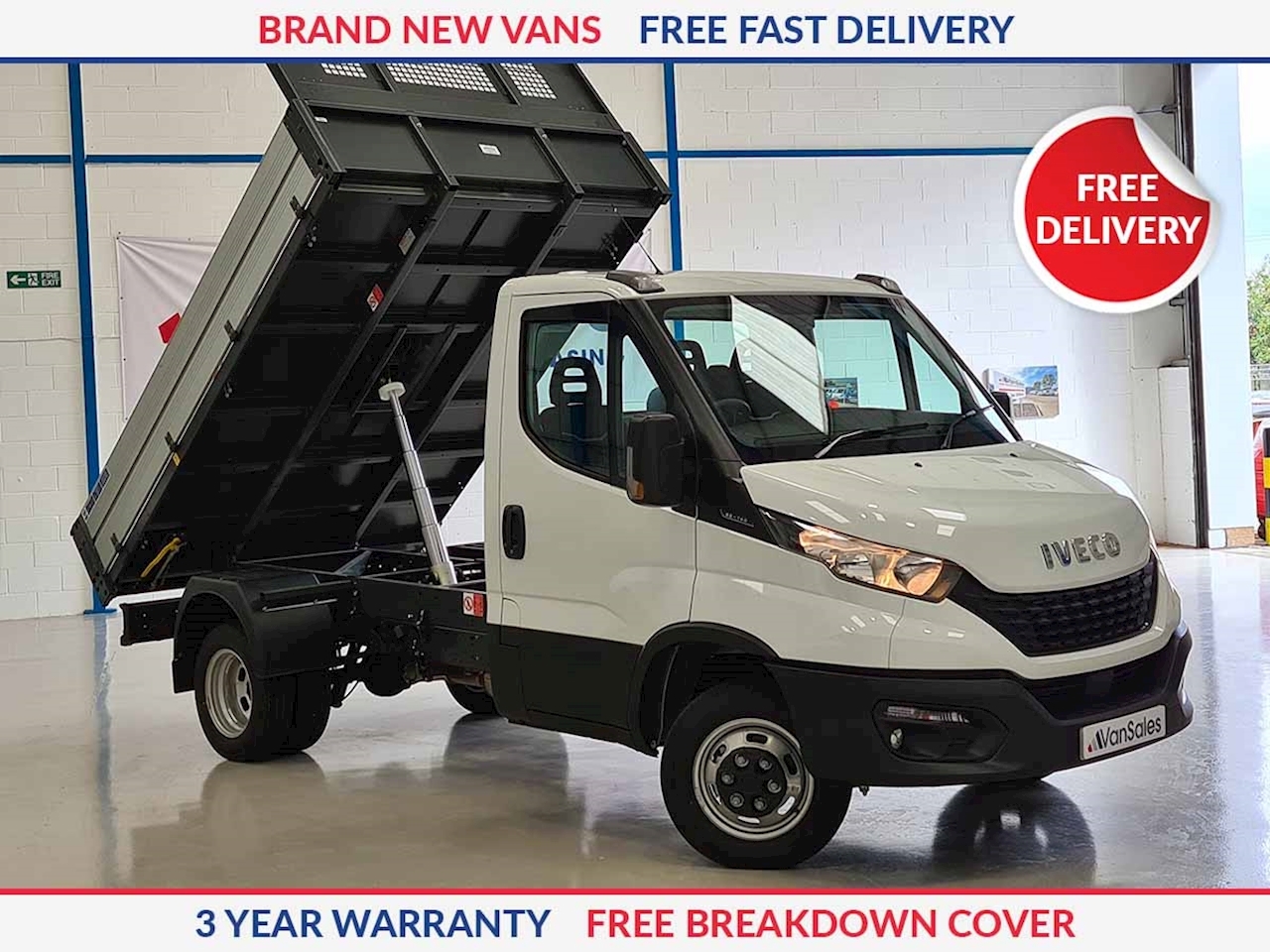 New Single Cab Tippers for Sale and Lease | Vanaways