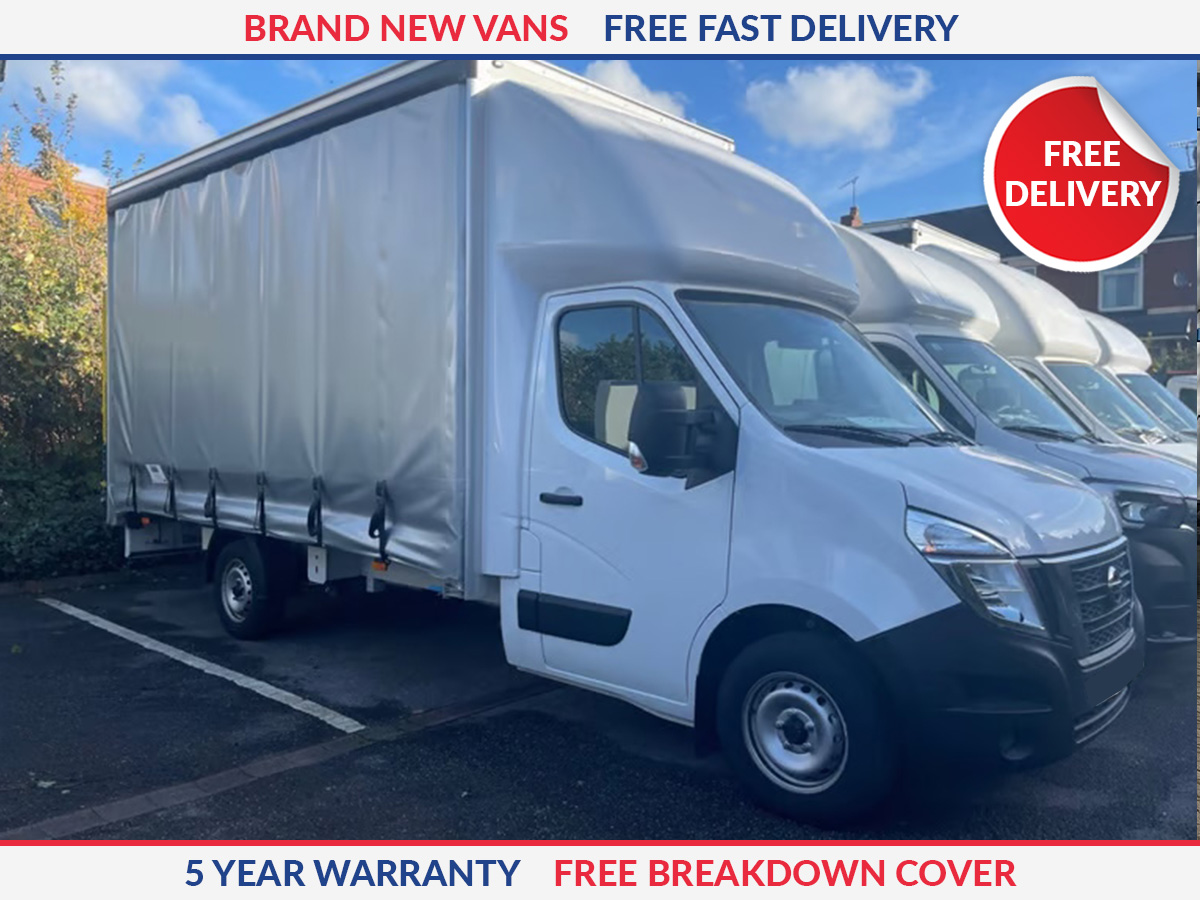 New Curtain Side Vans for Sale and Lease | Vanaways