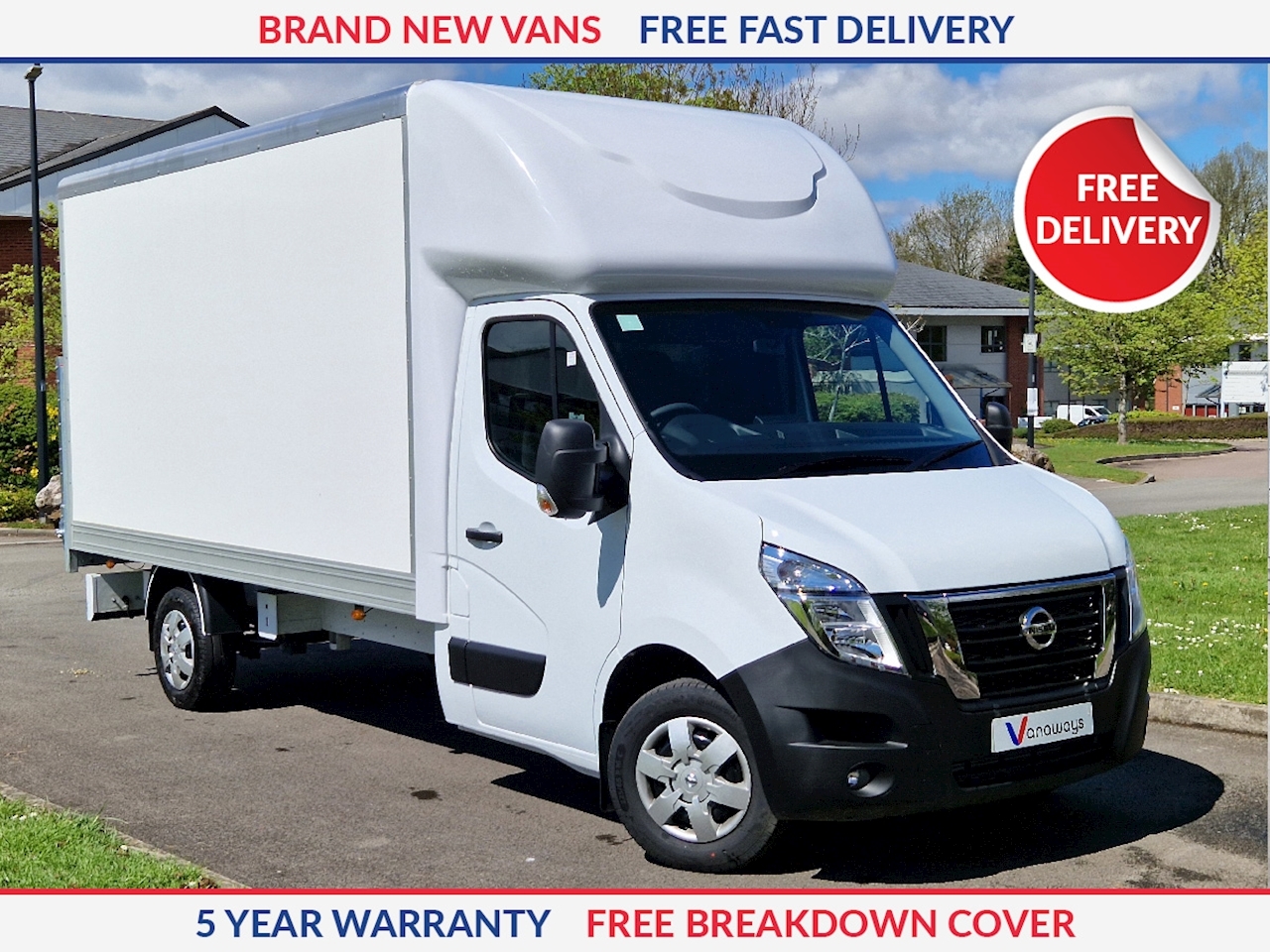 New Luton Vans for Sale and Lease | Vanaways