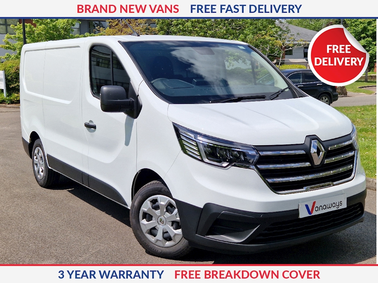 Renault Trafic Van Lease Deals | Vanaways