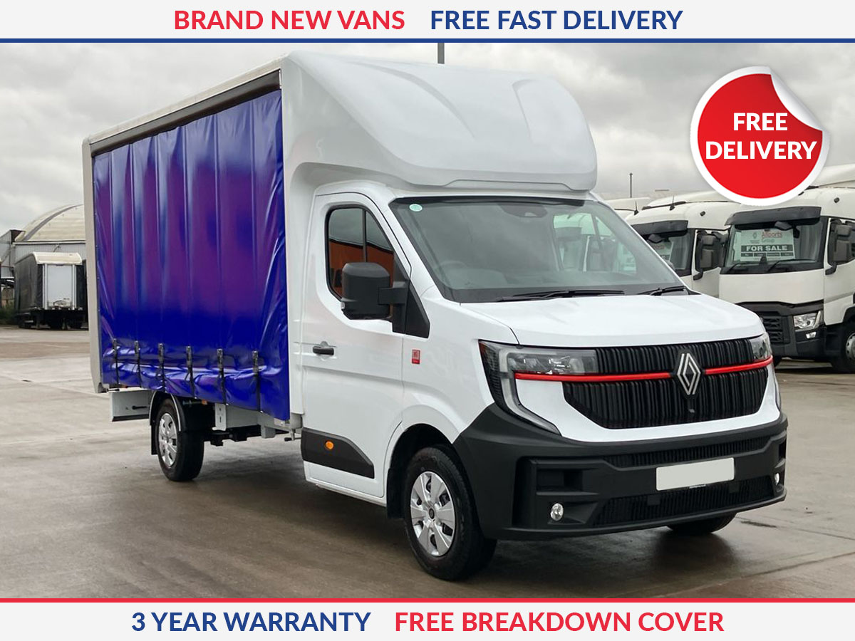 New Curtain Side Vans for Sale and Lease | Vanaways